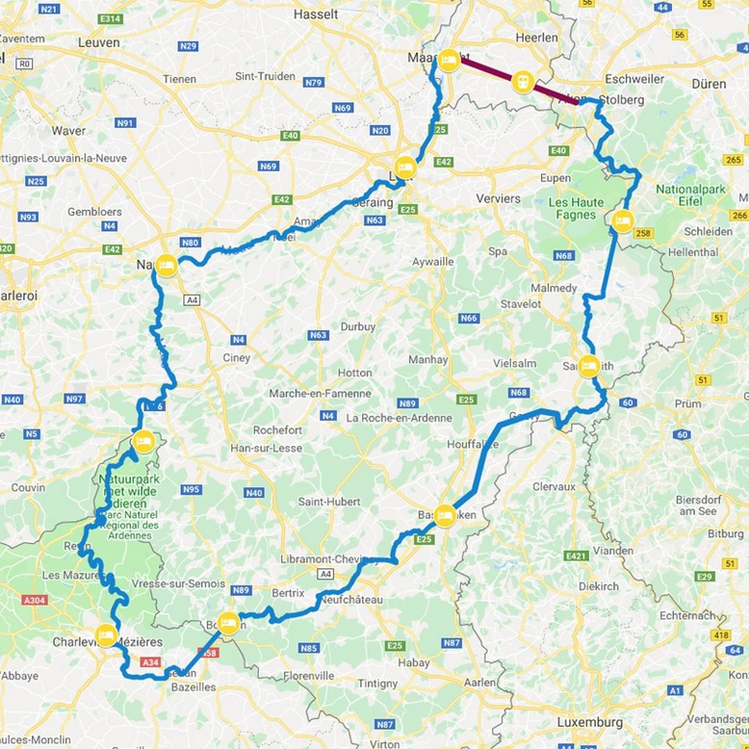 Fietsvakantie Maasfietspad en Vennbahn - Aktiva Tours | vanaf 850,-
